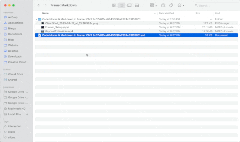 How To Add Code Blocks And Markdown To The Framer Cms Basedash